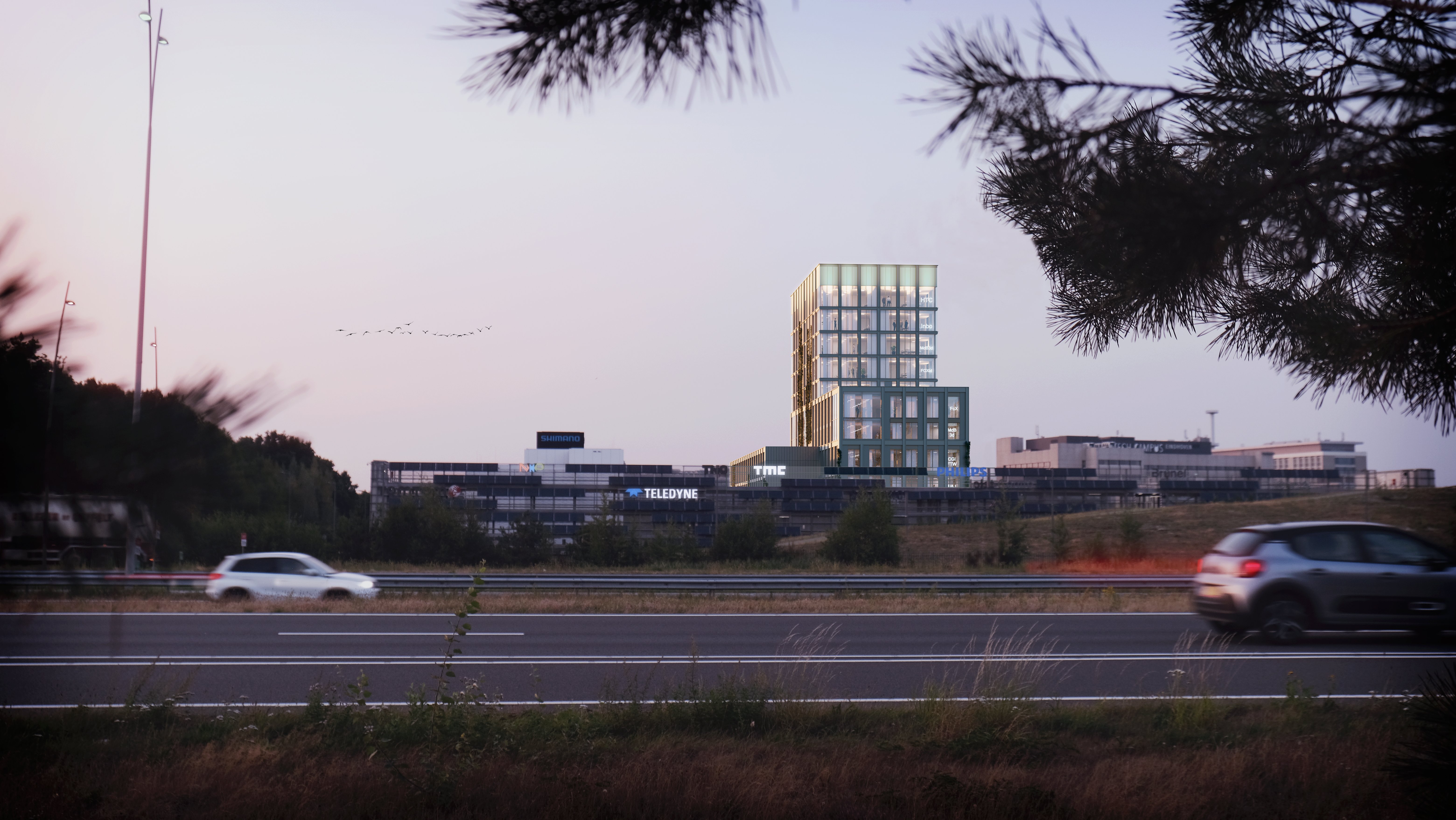 High Tech Campus Eindhoven expands with high-end new building along the ...