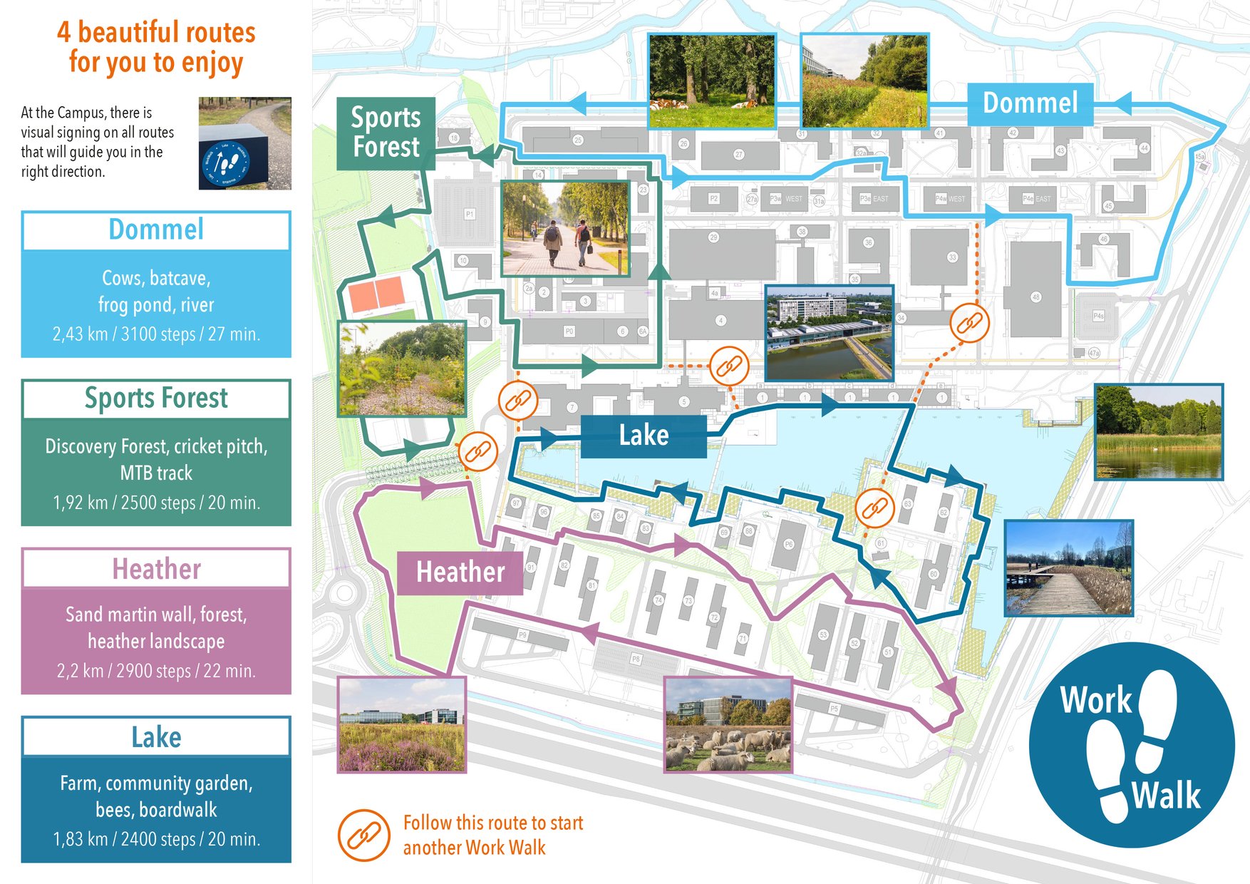 High Tech Campus Eindhoven introduces the 'WorkWalk', a vitality ...